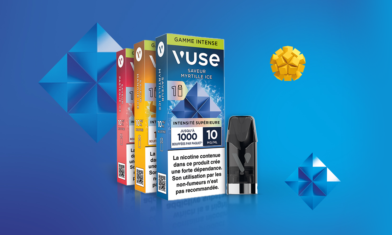 Connected Packaging Vuse Extra Intense Pods