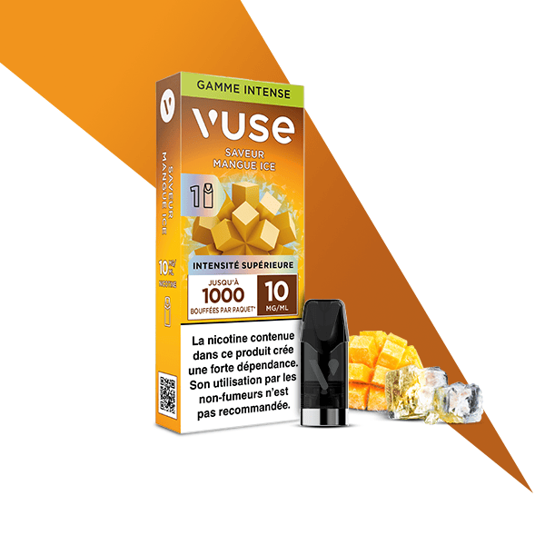 Recharge gamme intense Saveur Mangue Ice | Vuse