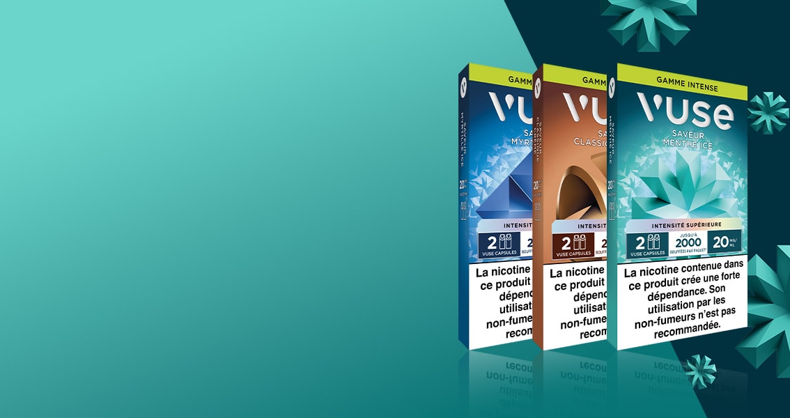 Vuse France: Cigarettes Électroniques, Recharges & Abonnement