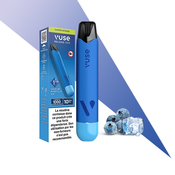 Vuse Reload 1000 Bar Saveur Menthe Ice | Vuse France